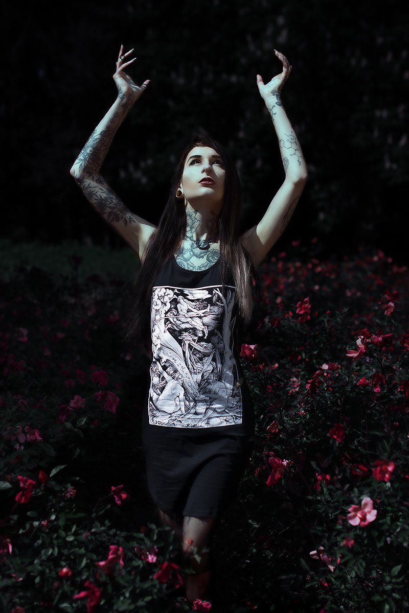 Nox Aurum Mini Dress Witches - Wonderland 13 Store