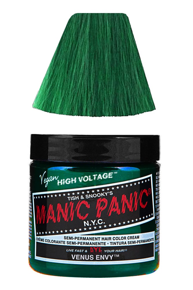 Dark Green Hair Dye Manic Panic